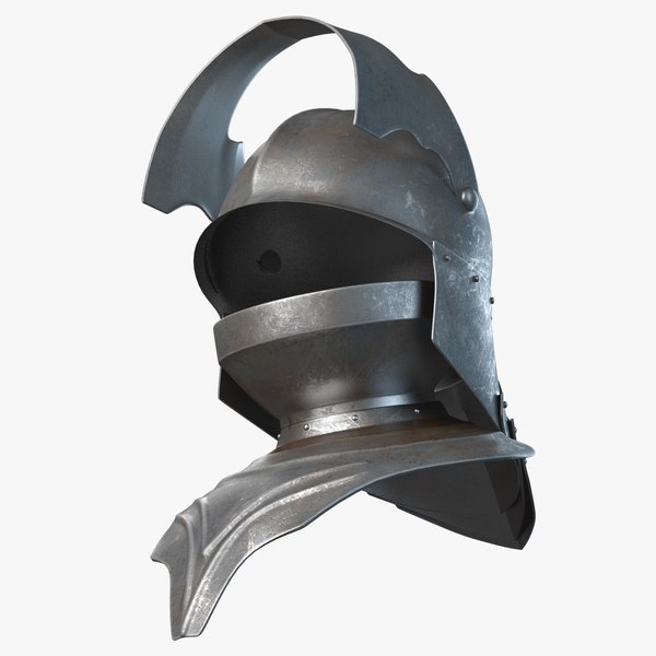 Gotischer Salat Helm 3D-Modell - TurboSquid 991179