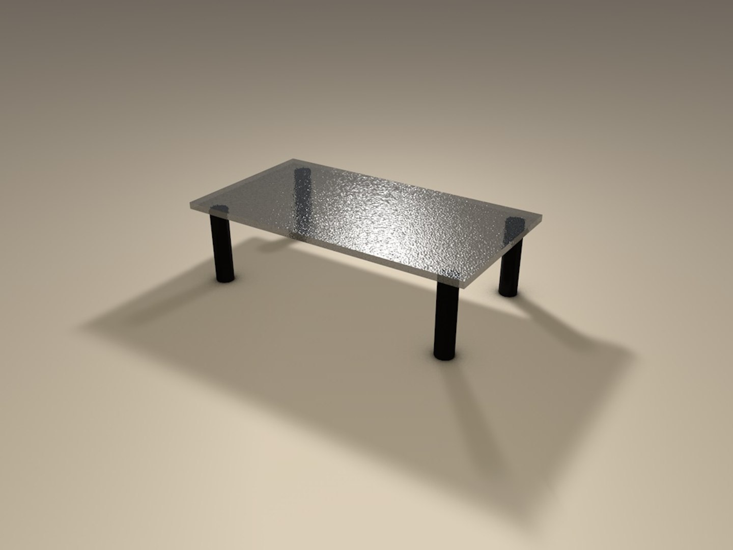 cinema4d glass table