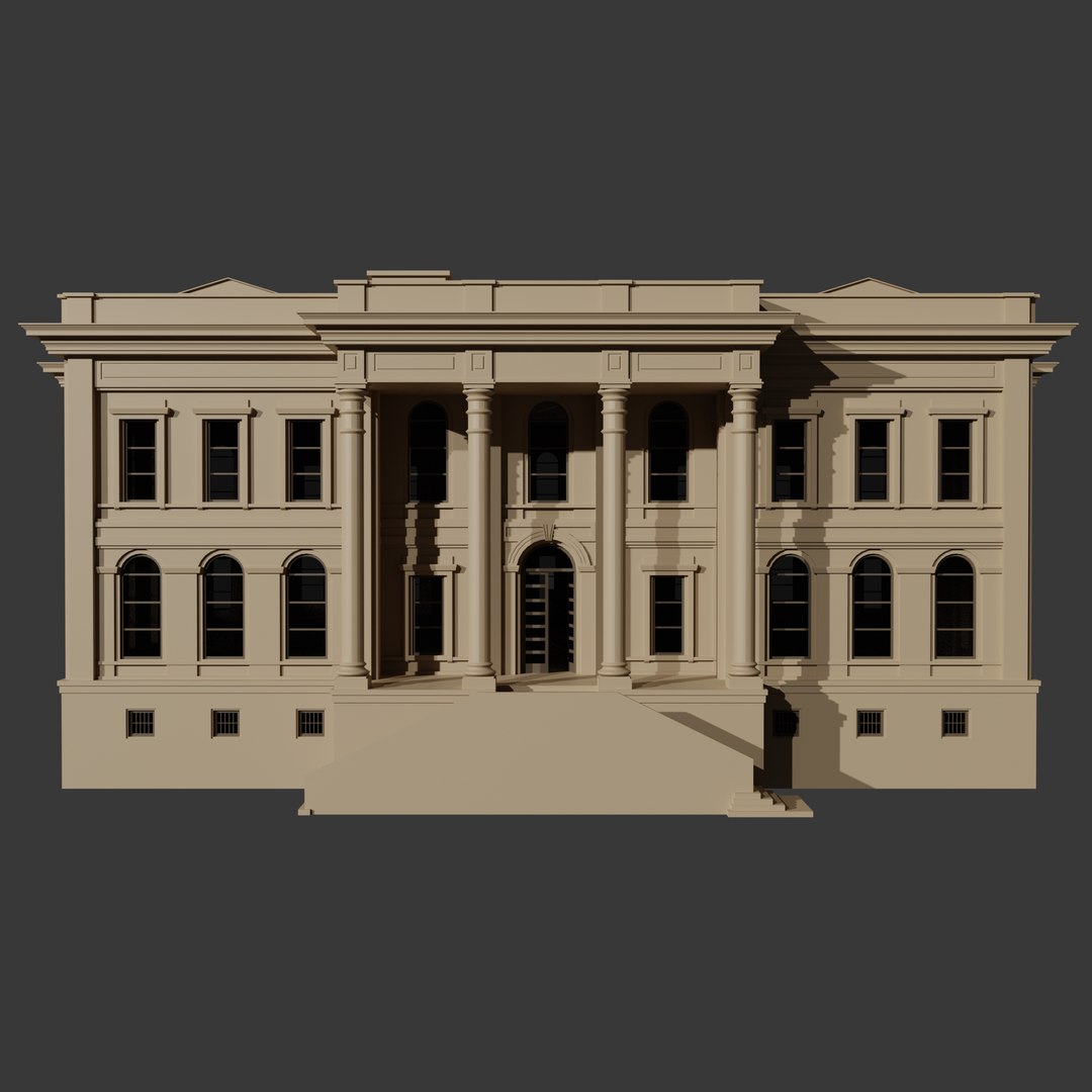 3D Istanbul Technical University Faculty Of Management Building No-2 ...