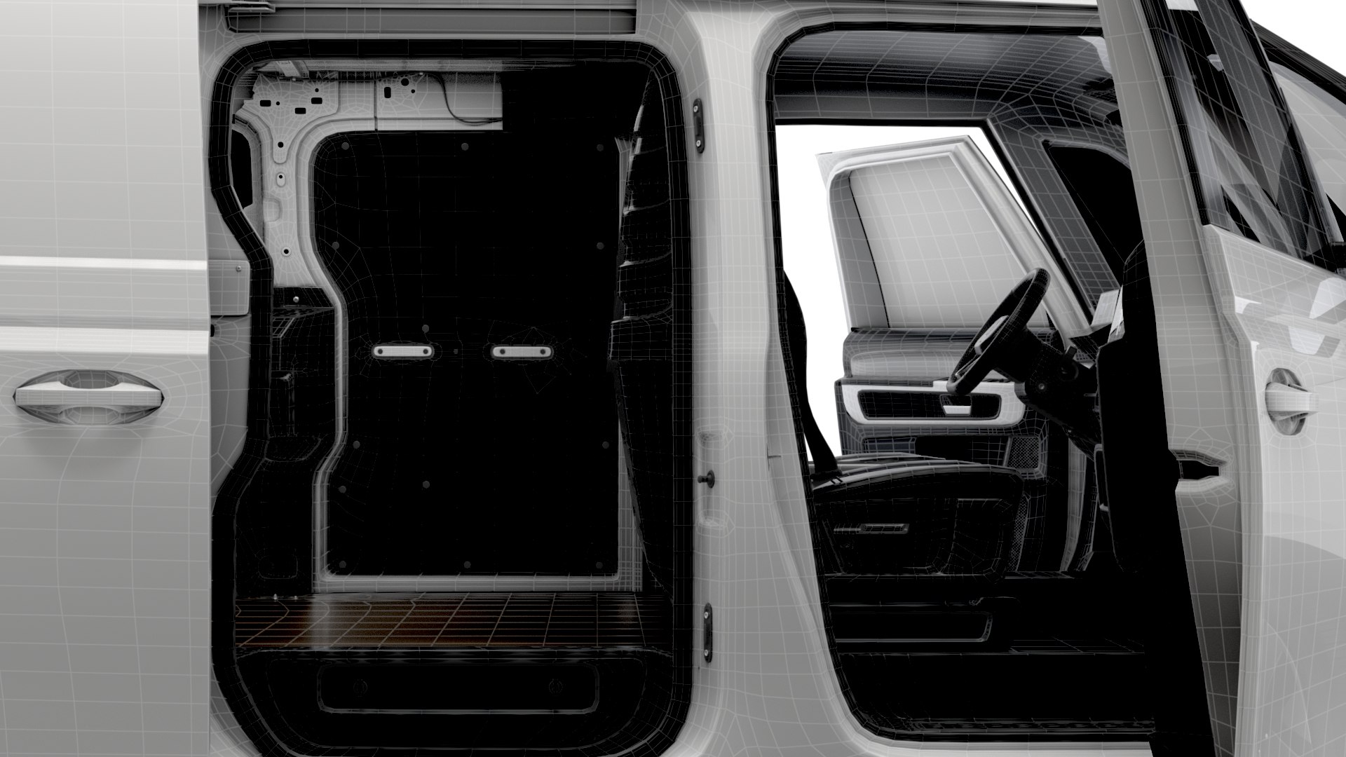 VW ID Buzz Cargo SWB GTX Valve HQInterior 2026 3D Model - TurboSquid ...