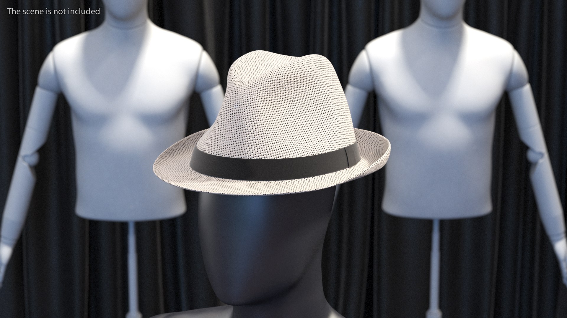 3D Wicker Hat Model - TurboSquid 1919118