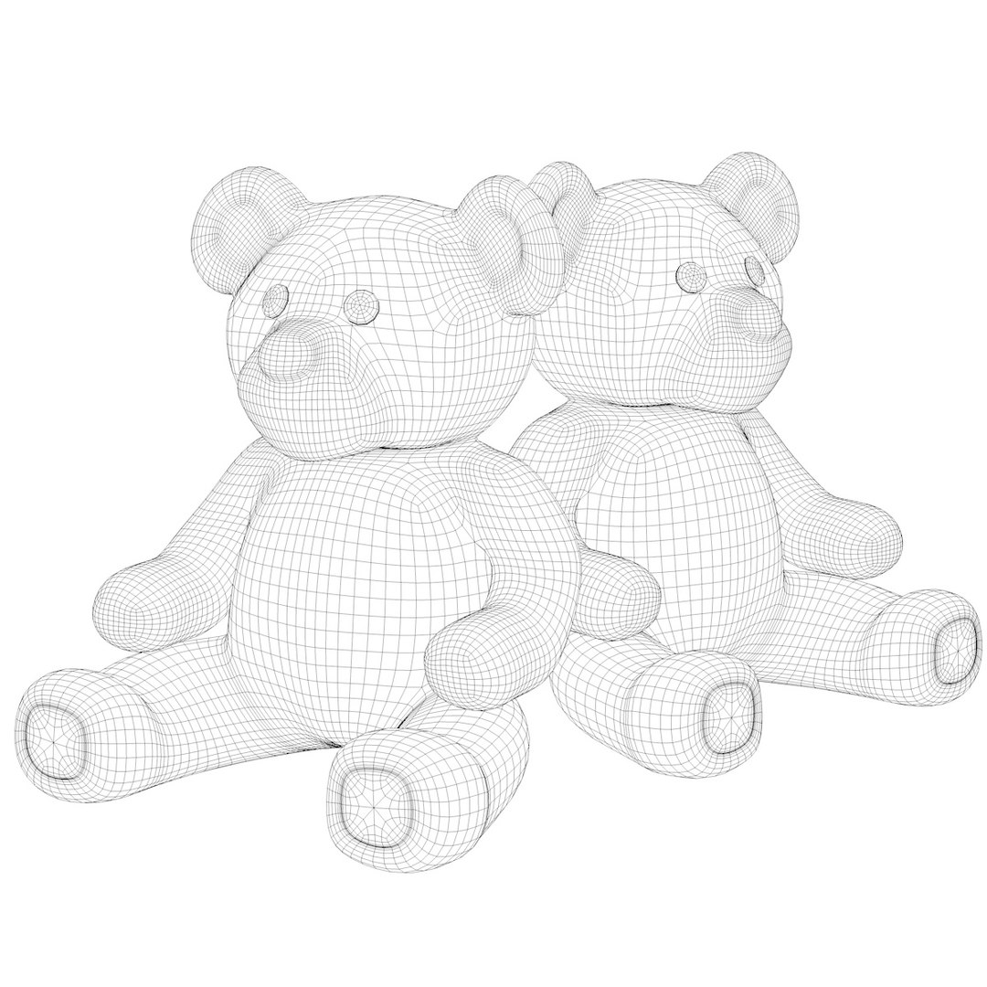 Teddy Bear 3d Model