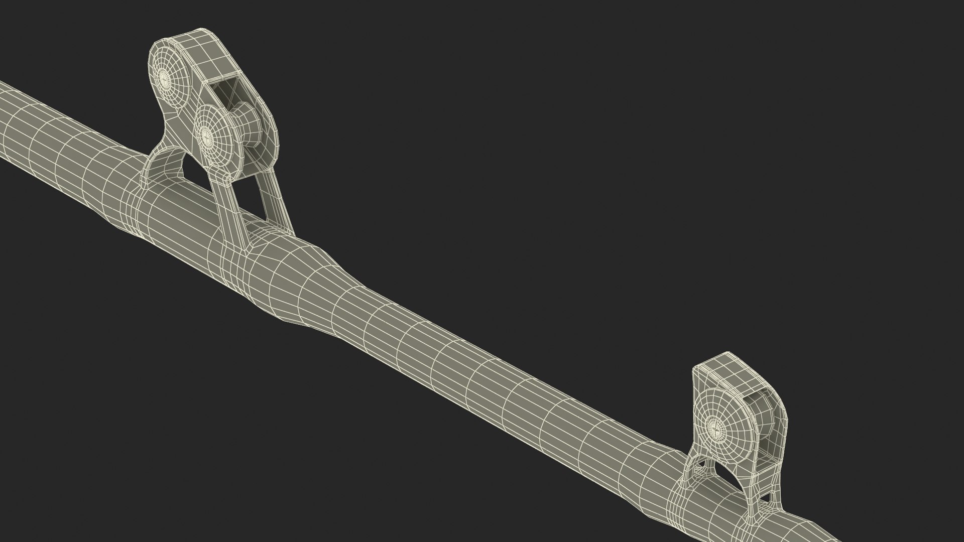 3D Model UltraLight Fishing Rod With Round Baitcasting Reel ...