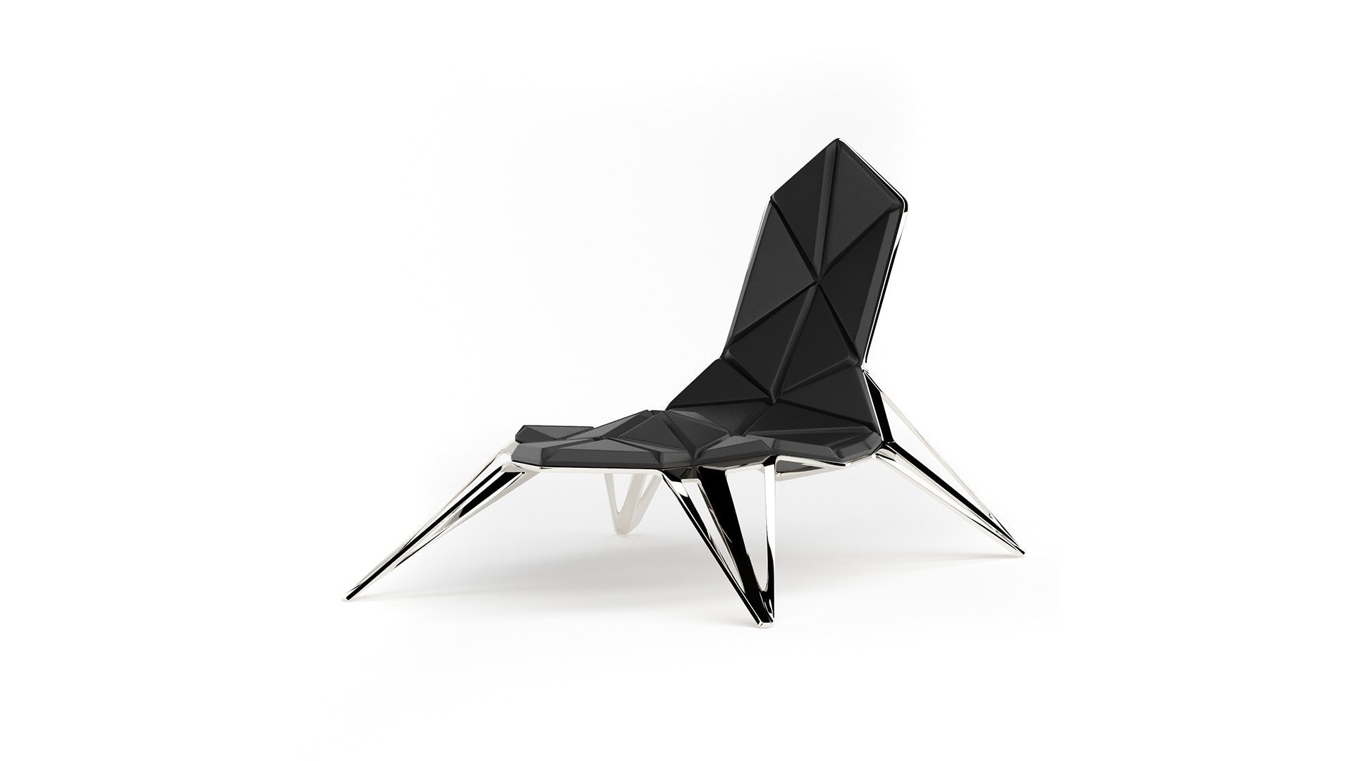 3D Ruby Chair Futuristic - TurboSquid 1662679