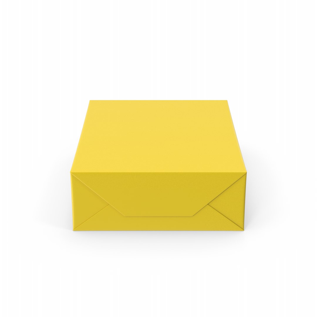 Yellow Package 3D Model - TurboSquid 2173440