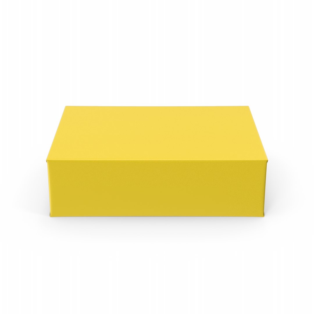 Yellow Package 3D Model - TurboSquid 2173440