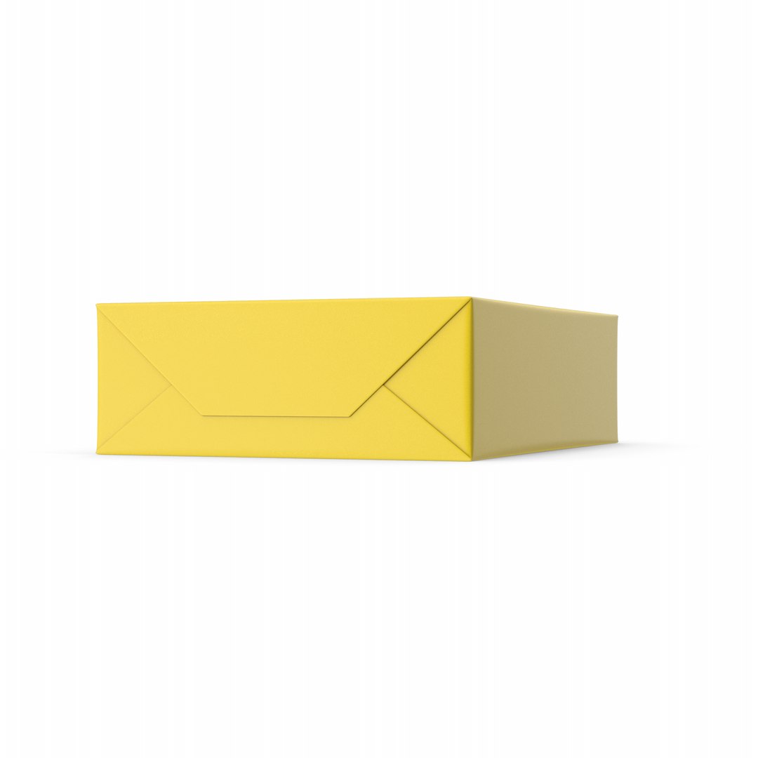 Yellow Package 3D Model - TurboSquid 2173440