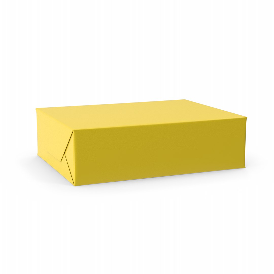 Yellow Package 3D Model - TurboSquid 2173440