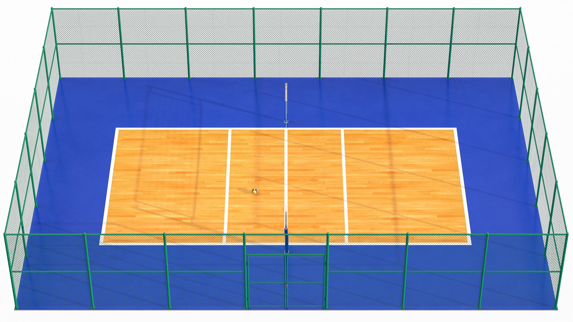 3D Volleyball Court 04 - TurboSquid 2054649
