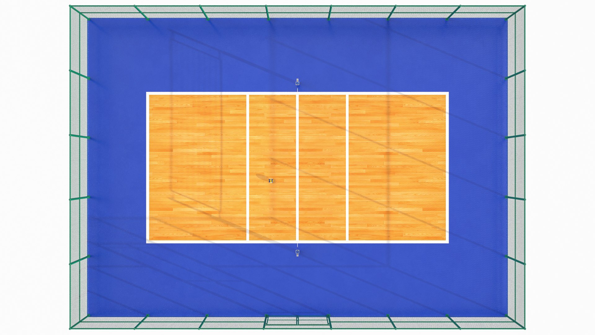 3D Volleyball Court 04 - TurboSquid 2054649