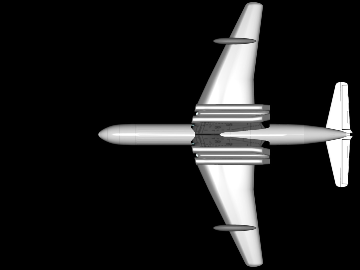 3D Havilland Comet Model - TurboSquid 1153302