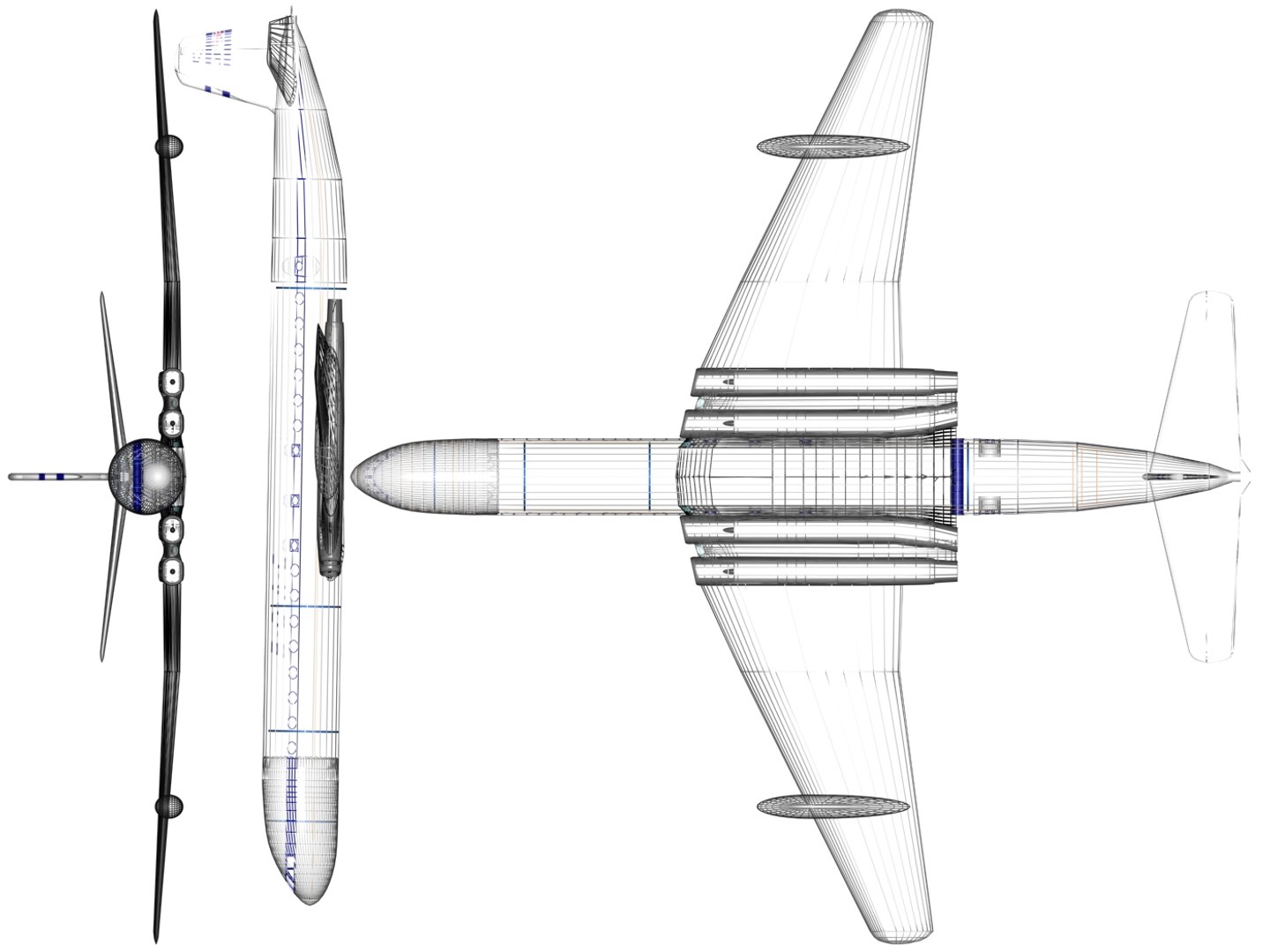 3D Havilland Comet Model - TurboSquid 1153302