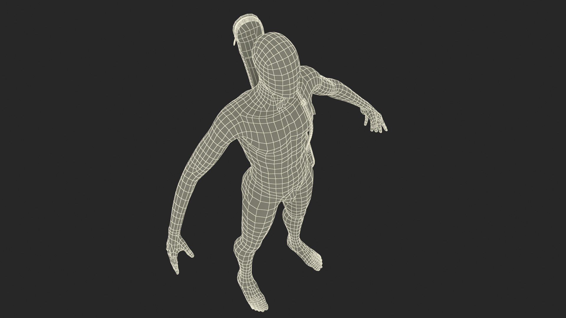 Hunter Gun Carry Bag On Mannequin 3D - TurboSquid 2113692