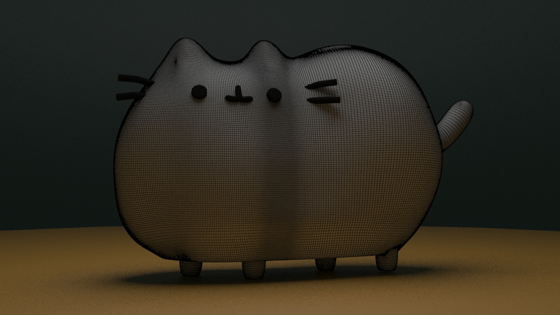modelo 3d Pusheen - TurboSquid 1453052