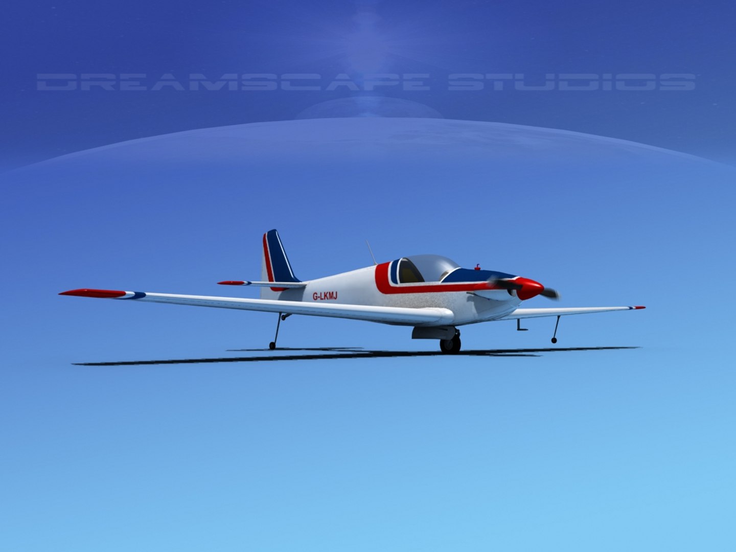 3d model propeller fournier rf-4