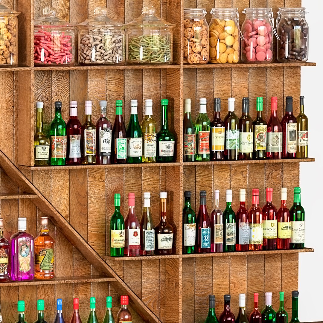 3D Model Bar Counter - TurboSquid 1512738