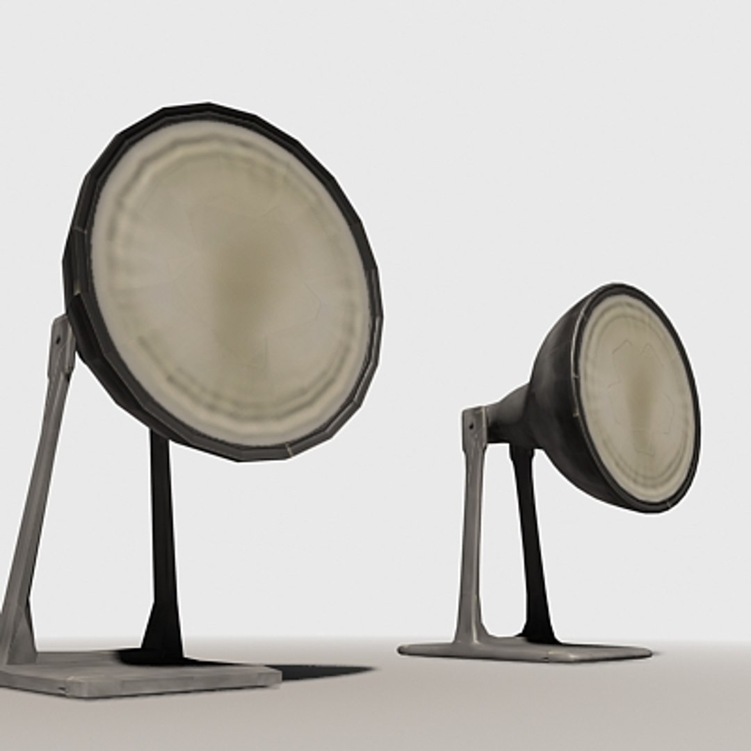 3d Spotlight Light Model