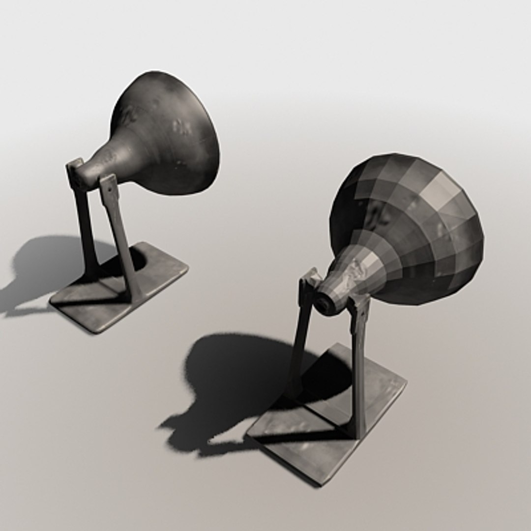 3d Spotlight Light Model