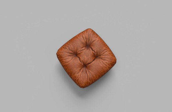 modelo 3d Puf Silla Low Poly Malibu - TurboSquid 1717543