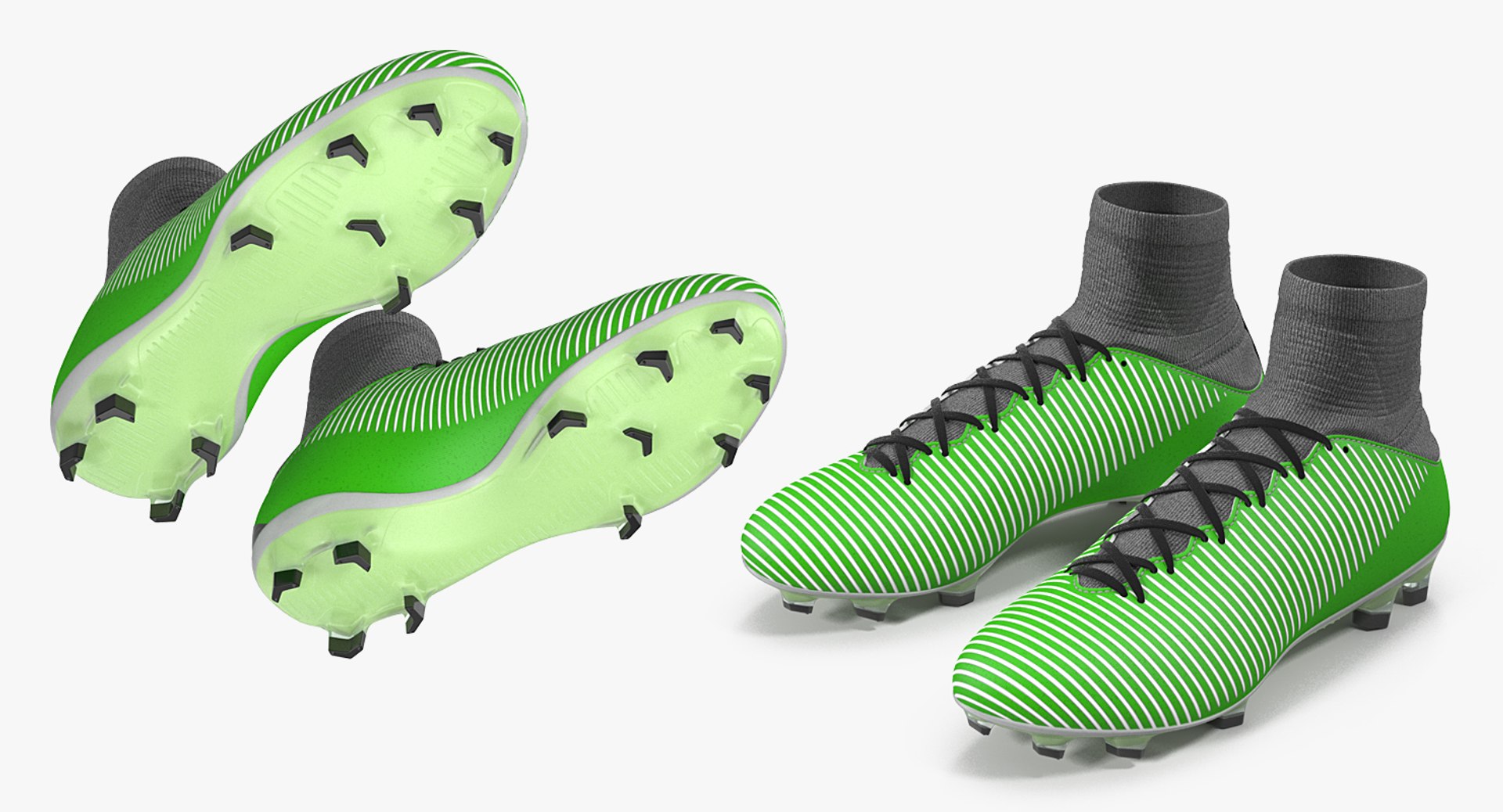 Football Cleats Generic 3D Model - TurboSquid 1402994