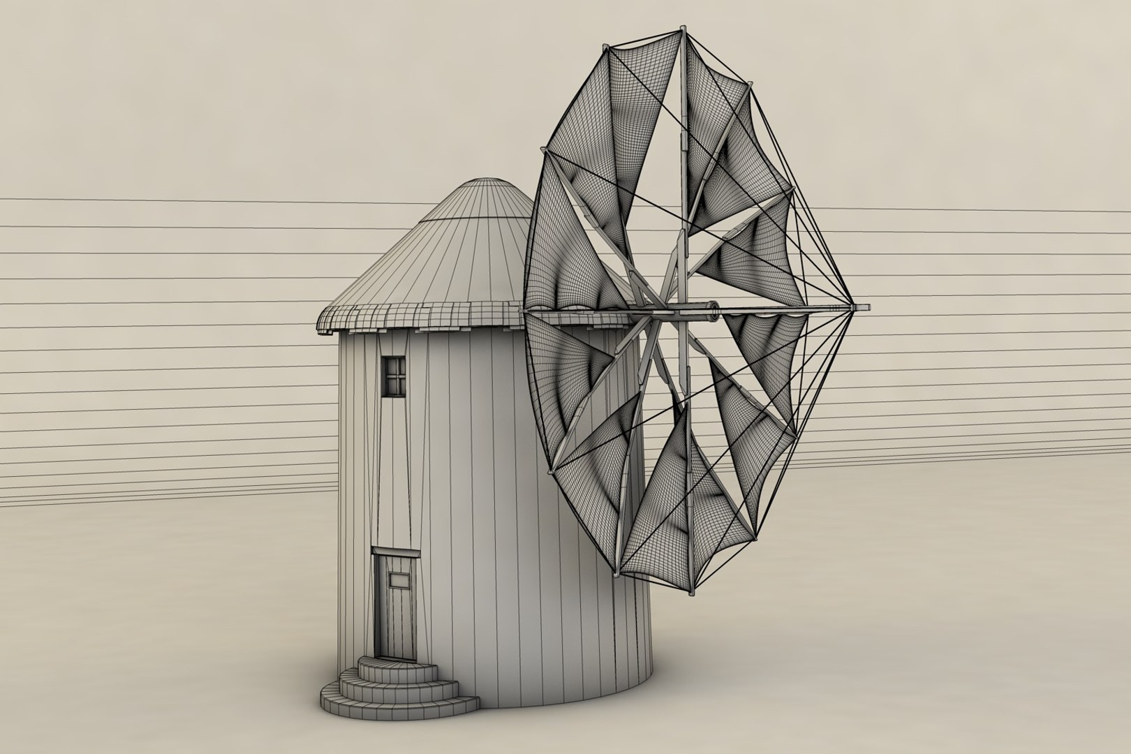 3D Windmill Sails - TurboSquid 1340509