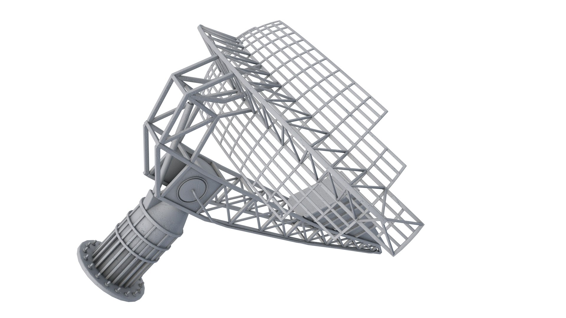 Radar SPS 49 3D Model - TurboSquid 2048103