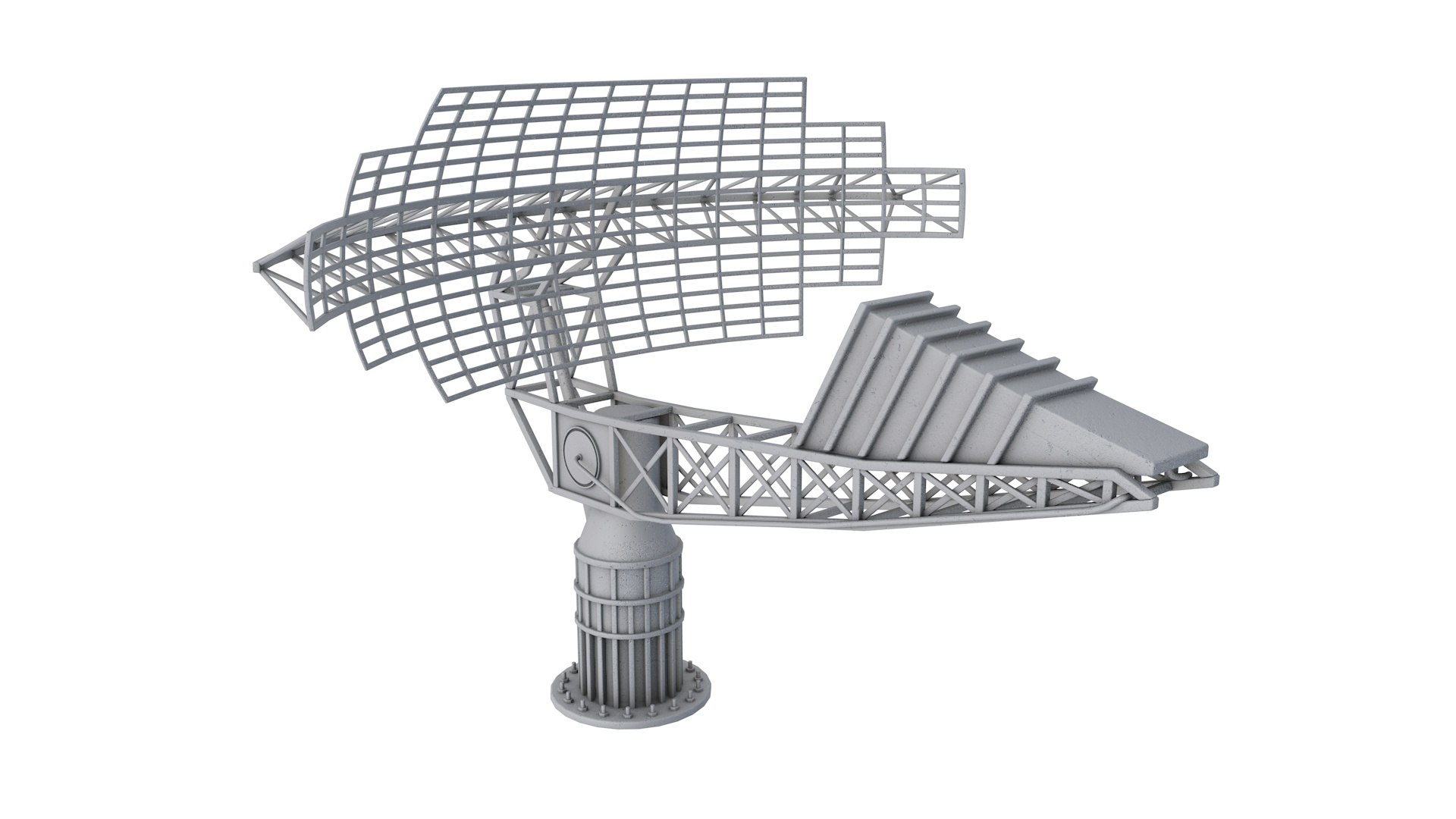Radar SPS 49 3D Model - TurboSquid 2048103