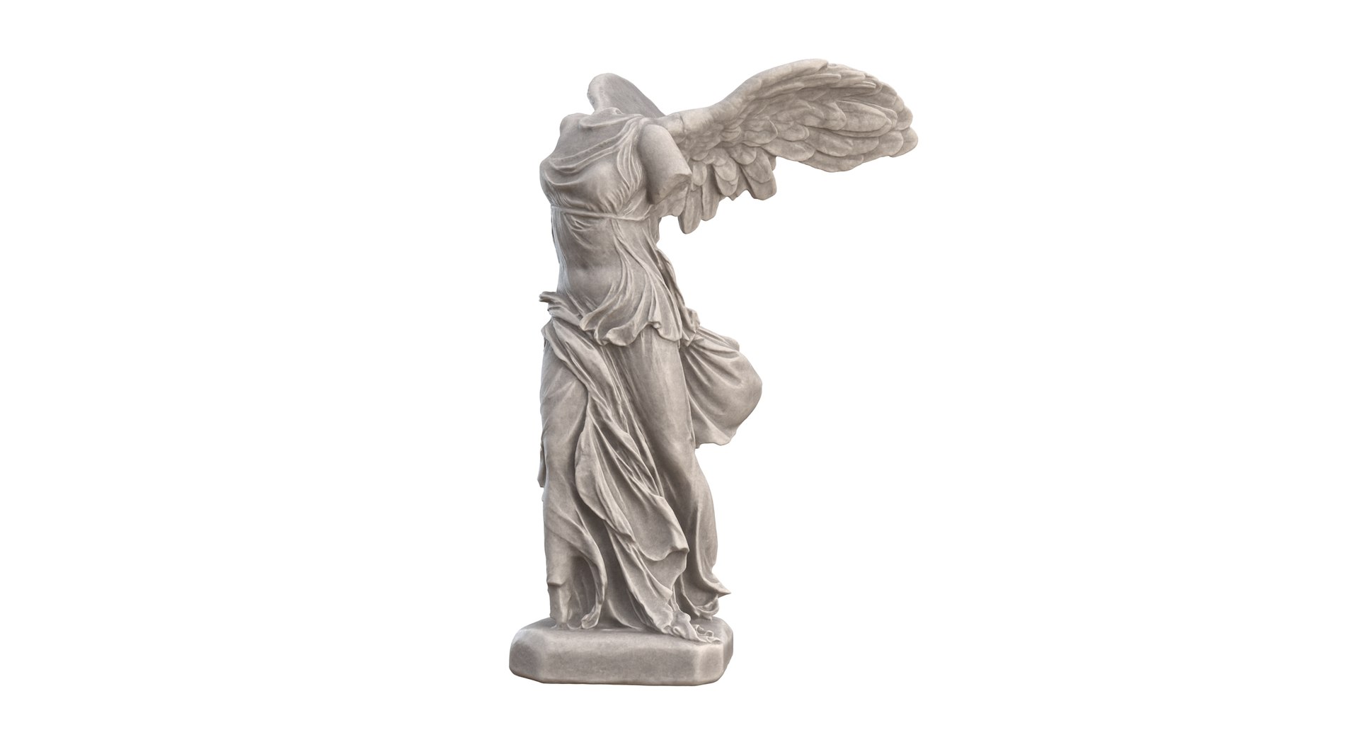 Winged Victory Samothrace 3D - TurboSquid 2357213