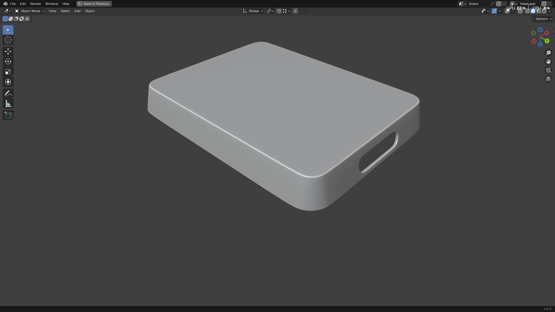 Plastic Conical Tray PBR 3D Model - TurboSquid 2468932