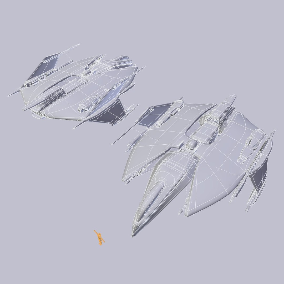 3d Fighter Model