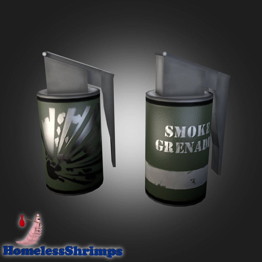 Pack Grenades 3d X