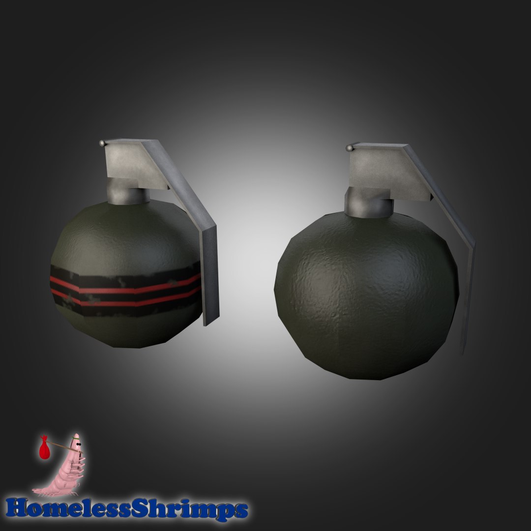 Pack Grenades 3d X