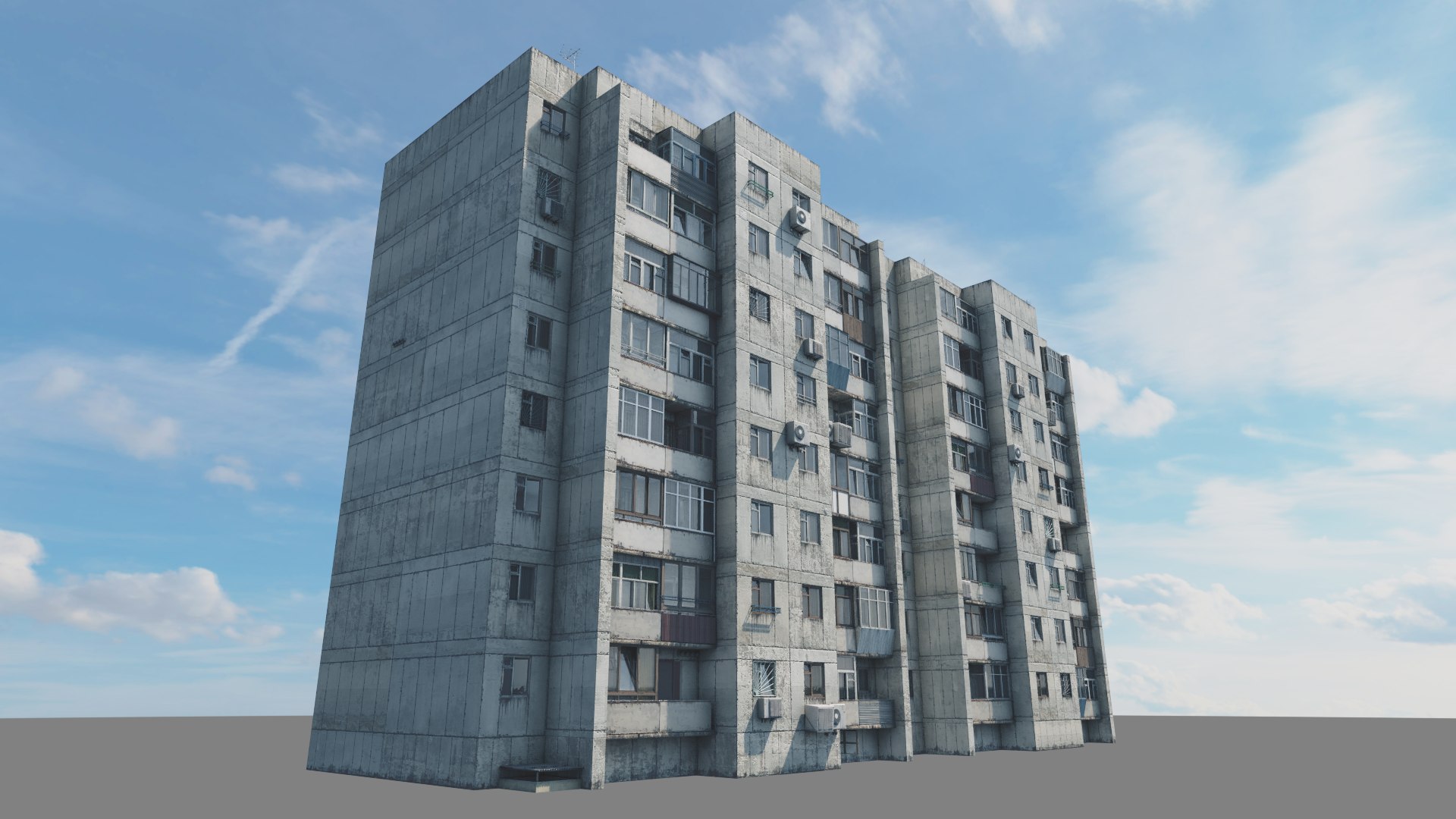 Soviet Building Collection 1 3D Model - TurboSquid 1818593