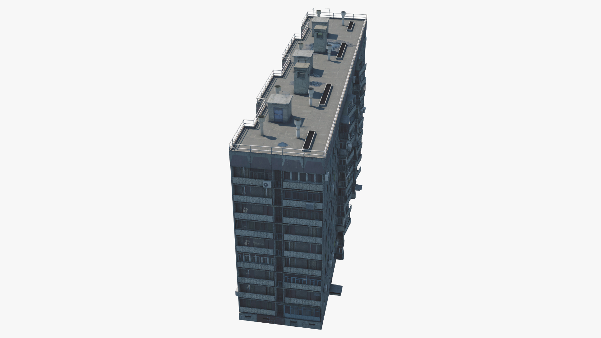 Soviet Building Collection 1 3D Model - TurboSquid 1818593
