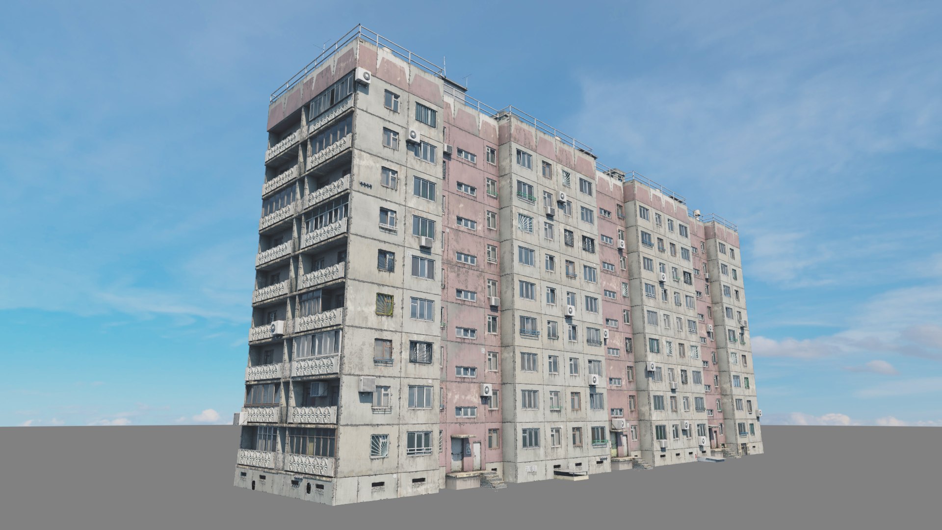 Soviet Building Collection 1 3D Model - TurboSquid 1818593