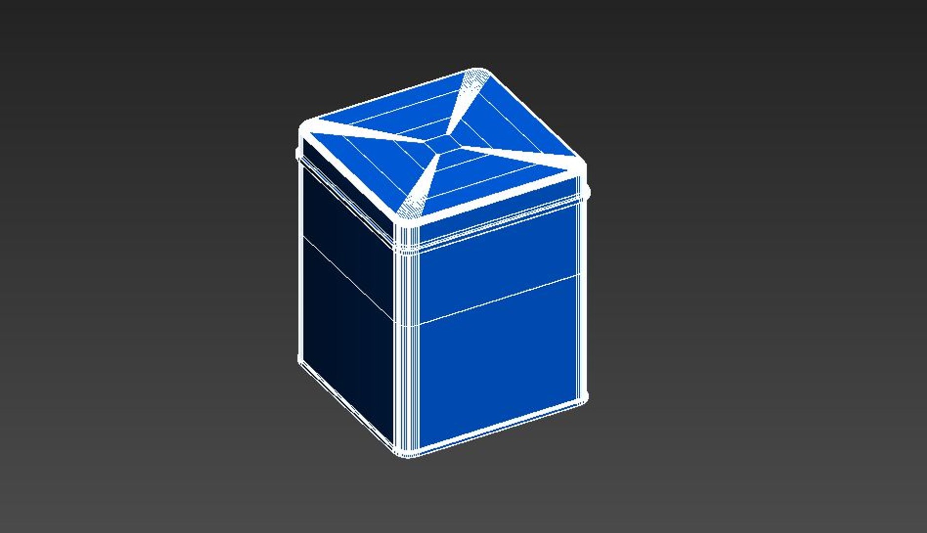 Tin Can Model - TurboSquid 1824404