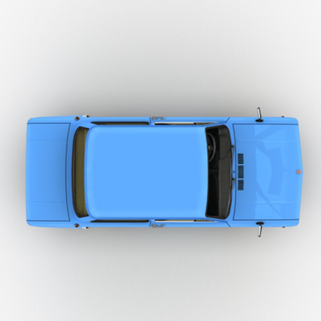 Zaz-968a Zaporozhets 3d Model