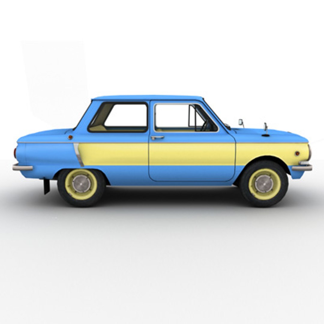 Zaz-968a Zaporozhets 3d Model