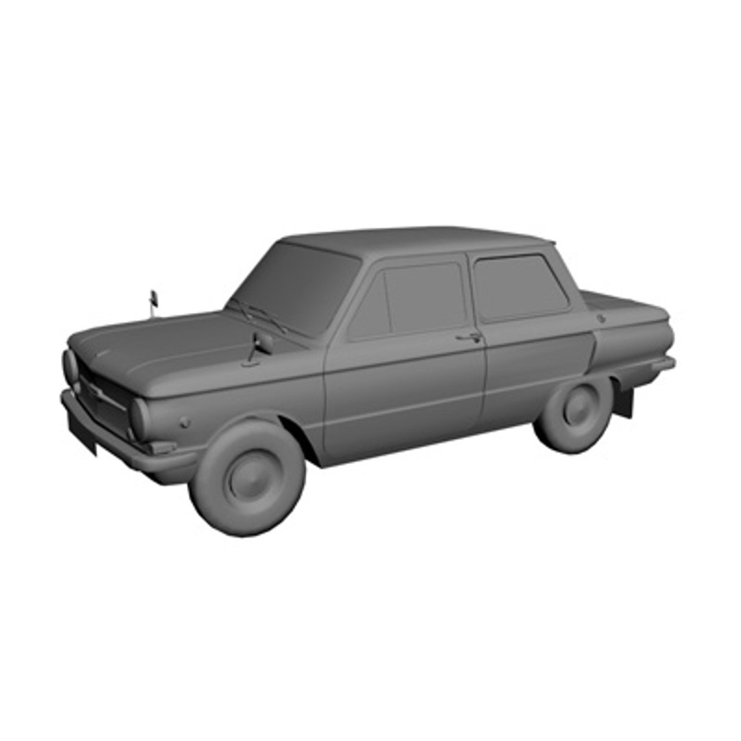 Zaz-968a Zaporozhets 3d Model