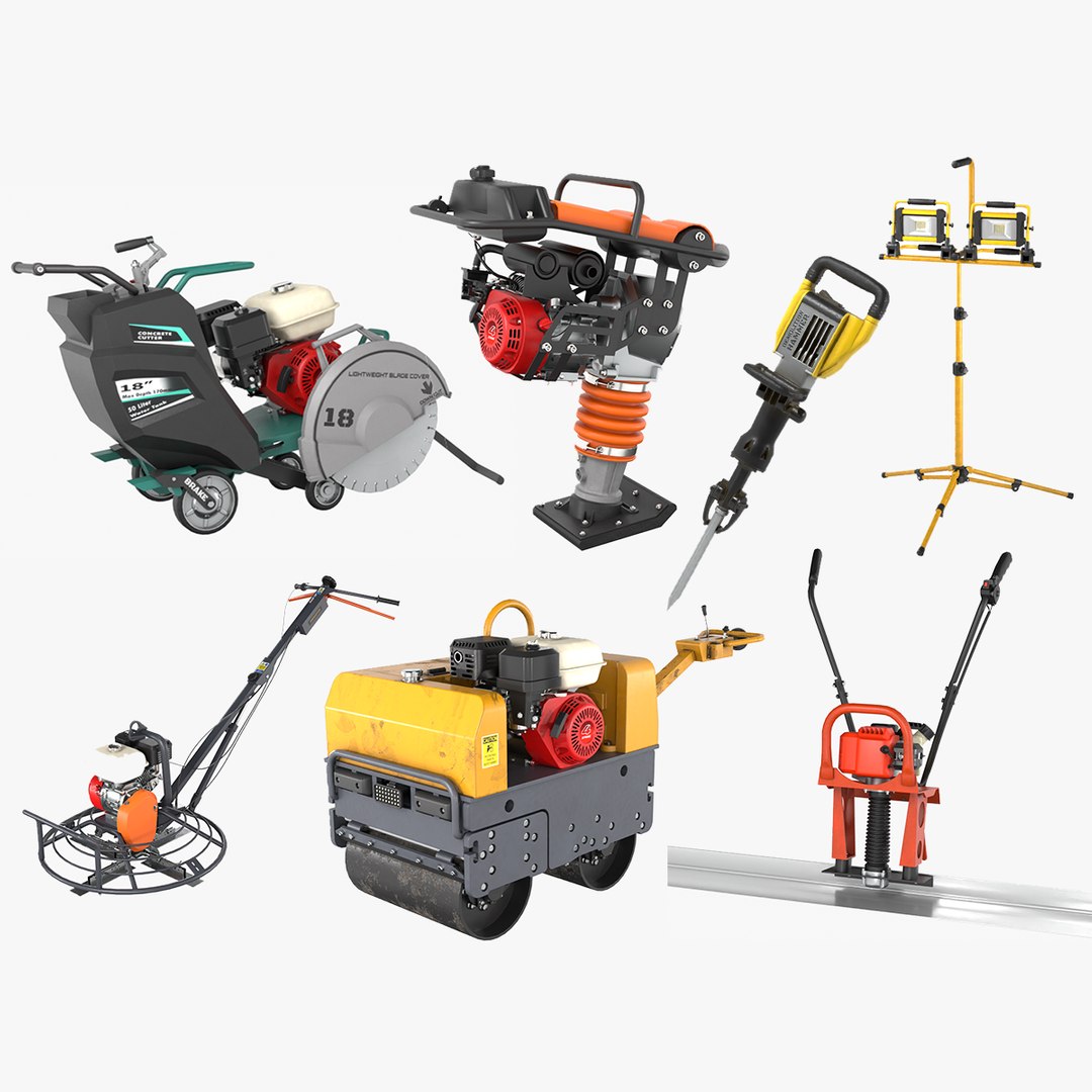 3D Construction Equipment - TurboSquid 1968836