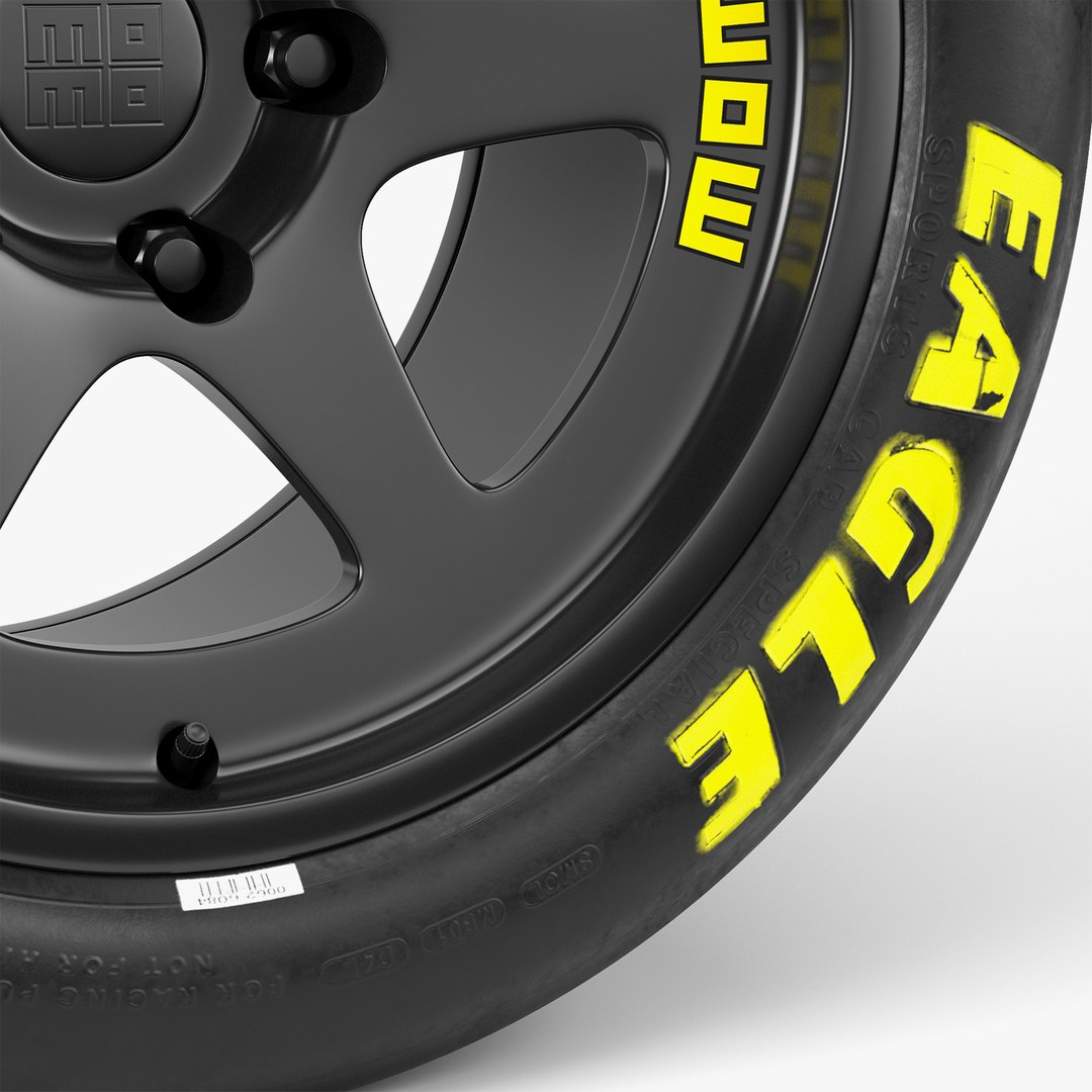 3D goodyear eagle momo - TurboSquid 1433652