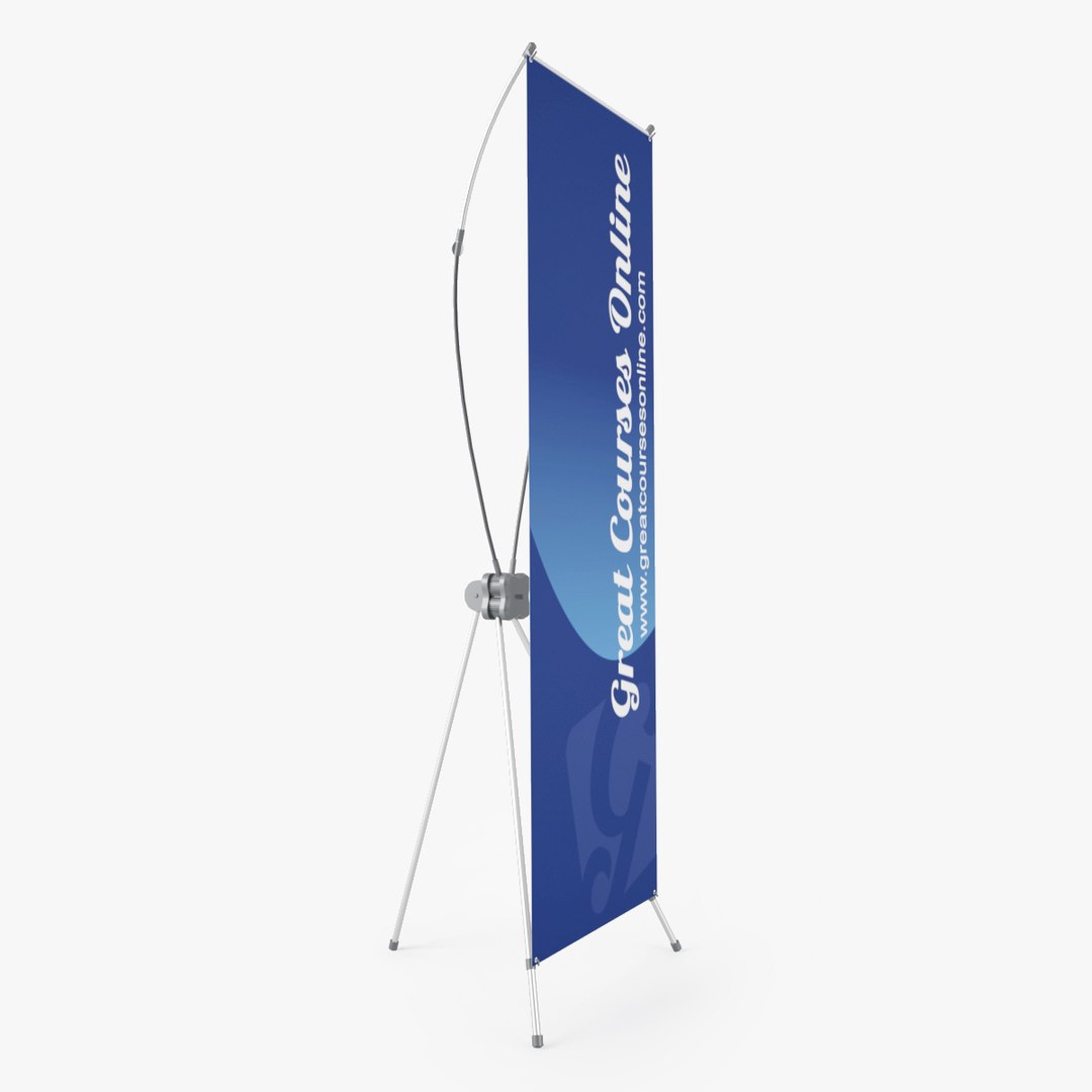 3d X Banner Stand Standy