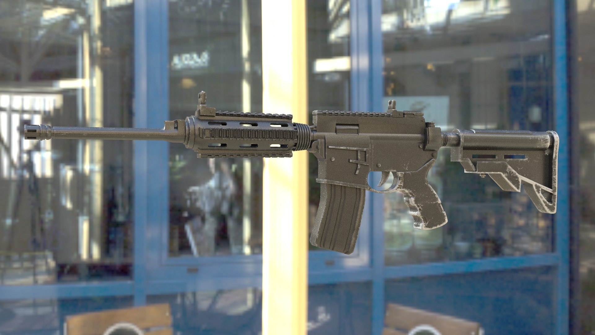 3D 4K Textures Carbine M4A1 - TurboSquid 2019088