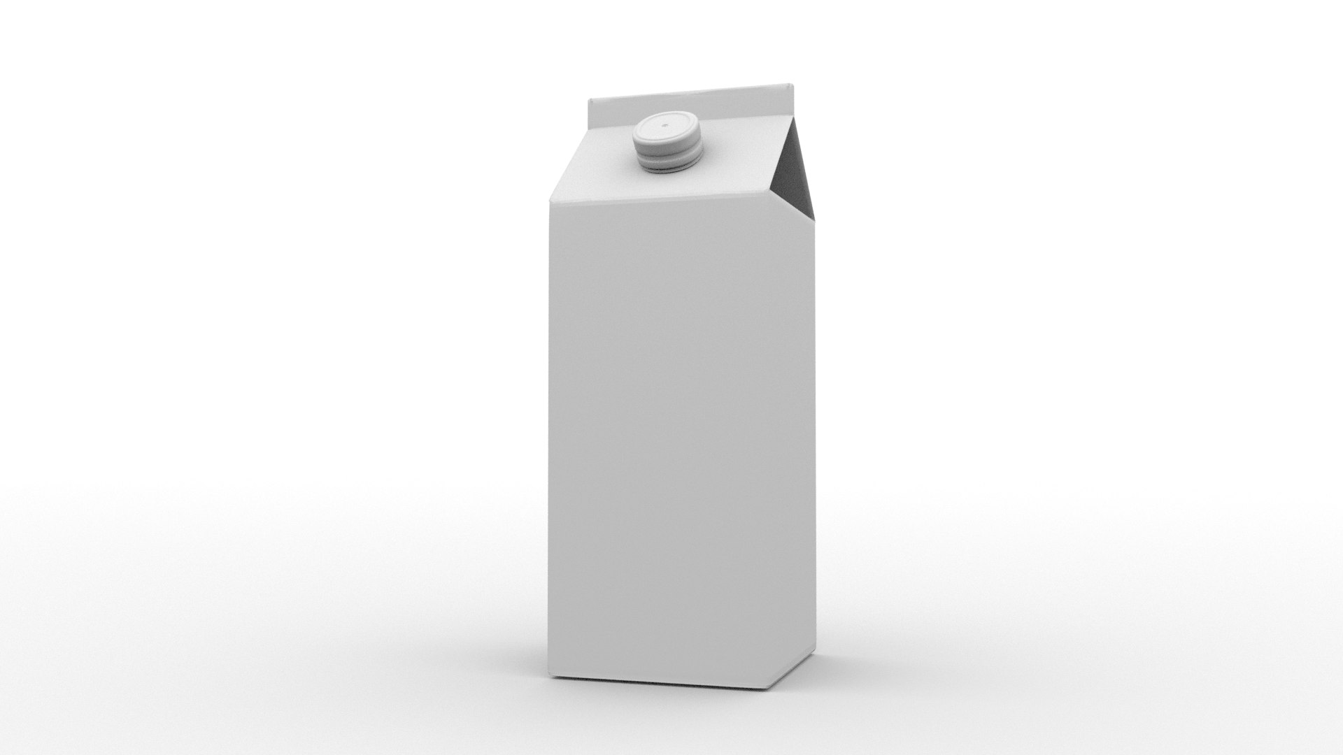 3D Milk Box - TurboSquid 1902983