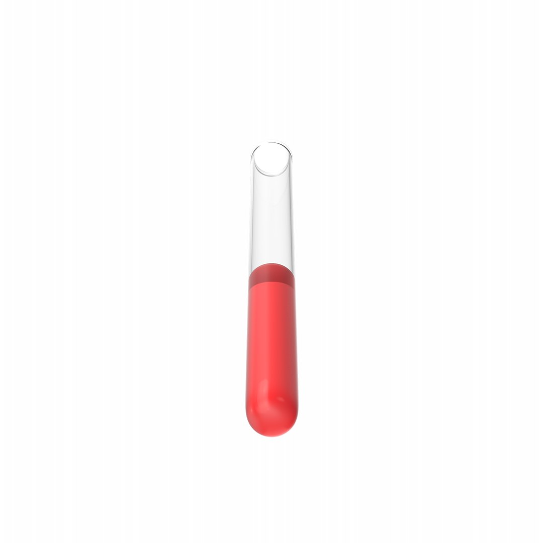 Test Tube With Red Liquid Model - TurboSquid 1982515