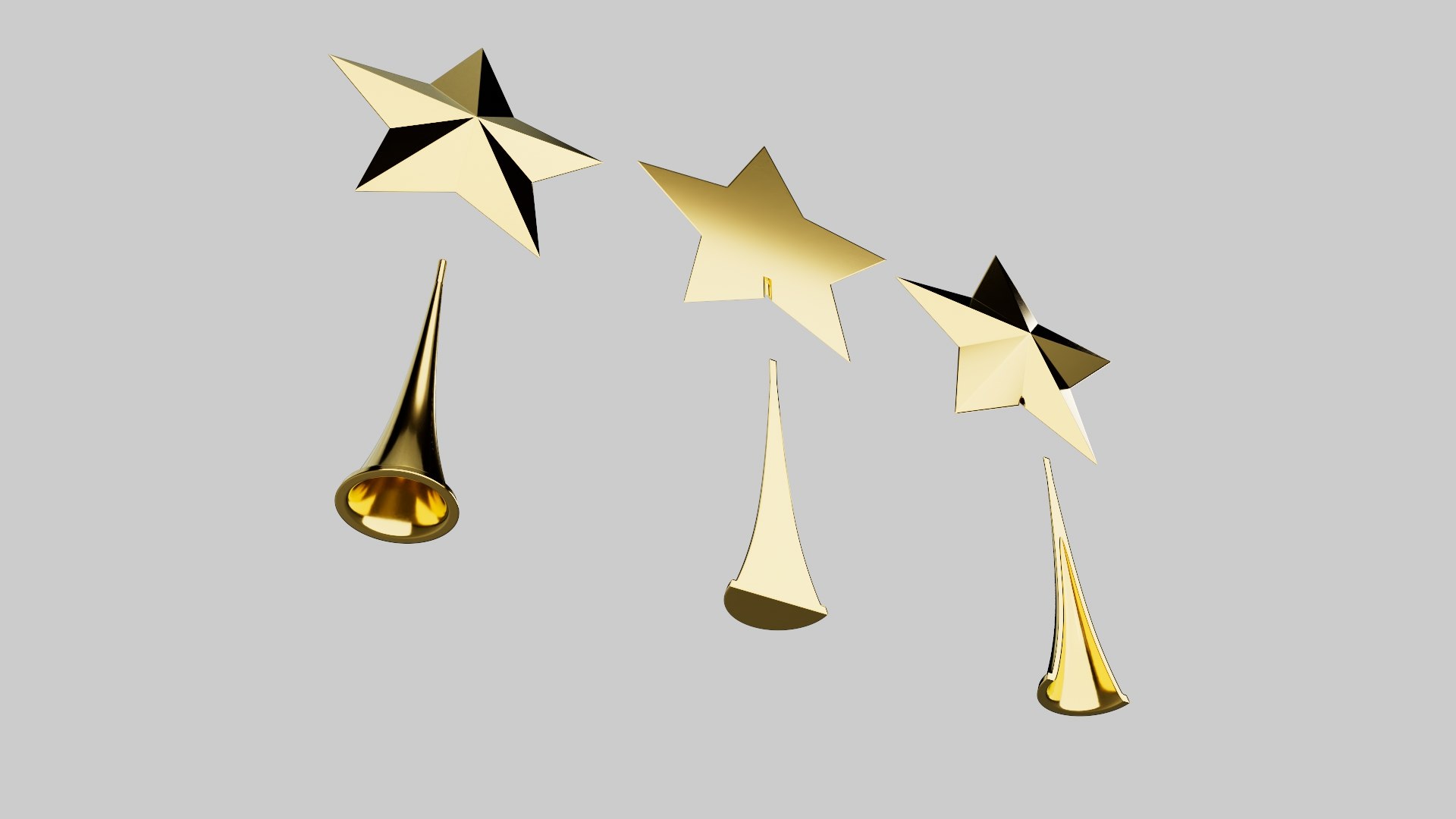 Printable Christmas Tree Top Star 3D Model - TurboSquid 1822326