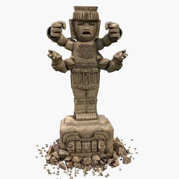 modèle 3D de Statue Aztèque V3 - TurboSquid 737266
