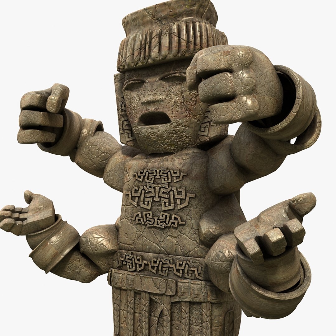 Aztec V3 3d Model