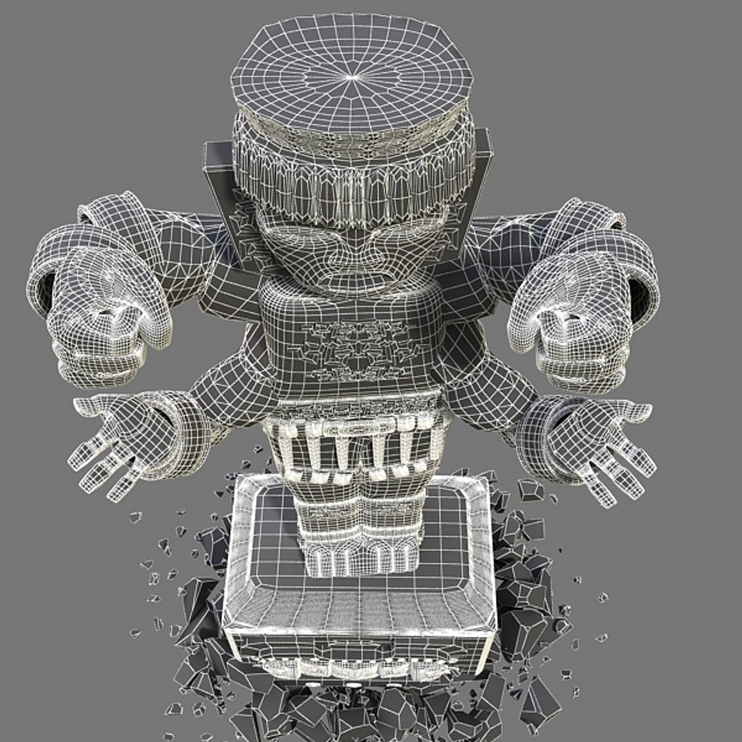 Aztec V3 3d Model