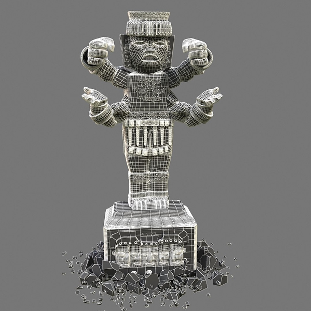 Aztec V3 3d Model